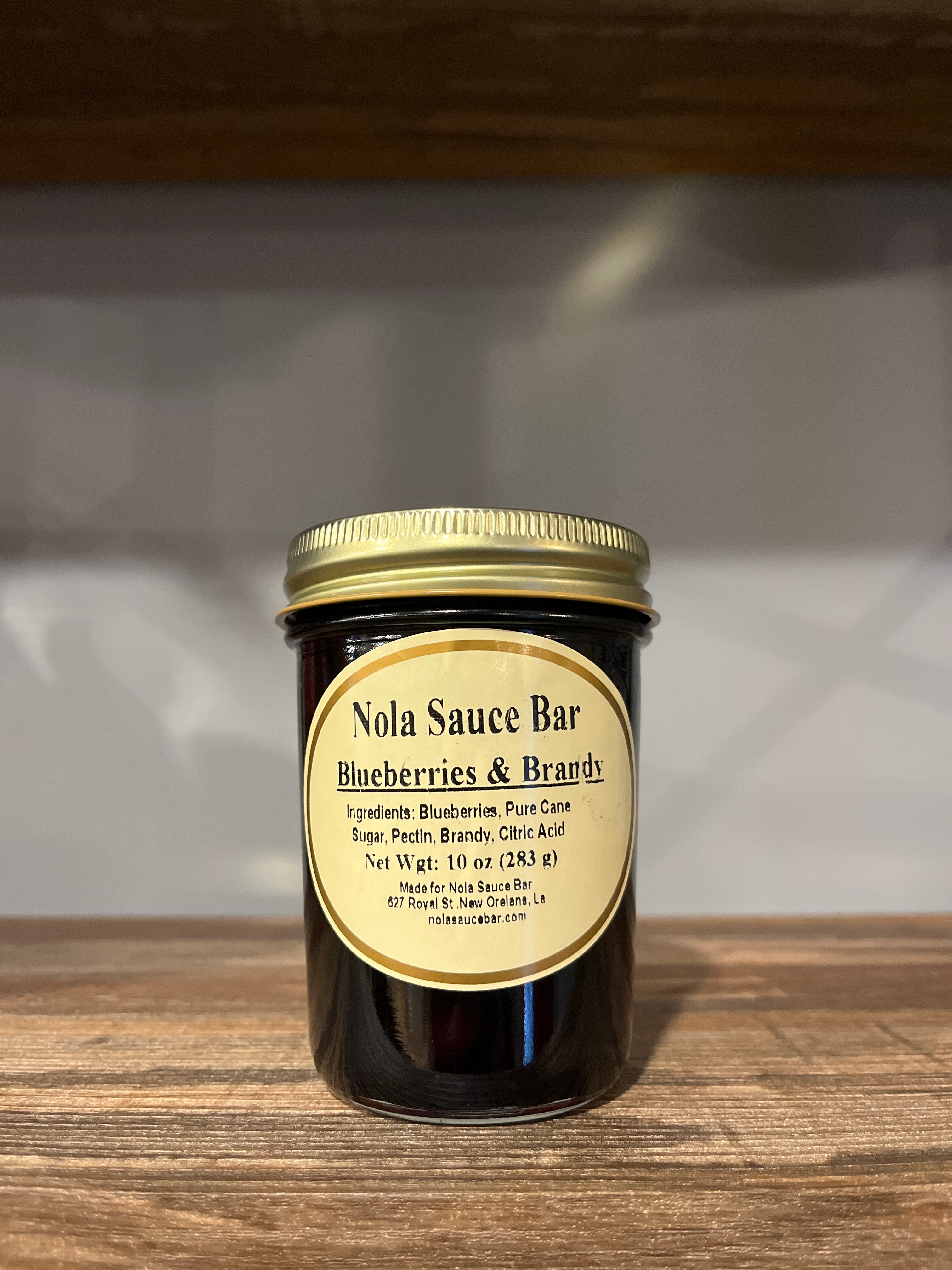 Blueberries & Brandy Jelly – Nola Sauce Bar
