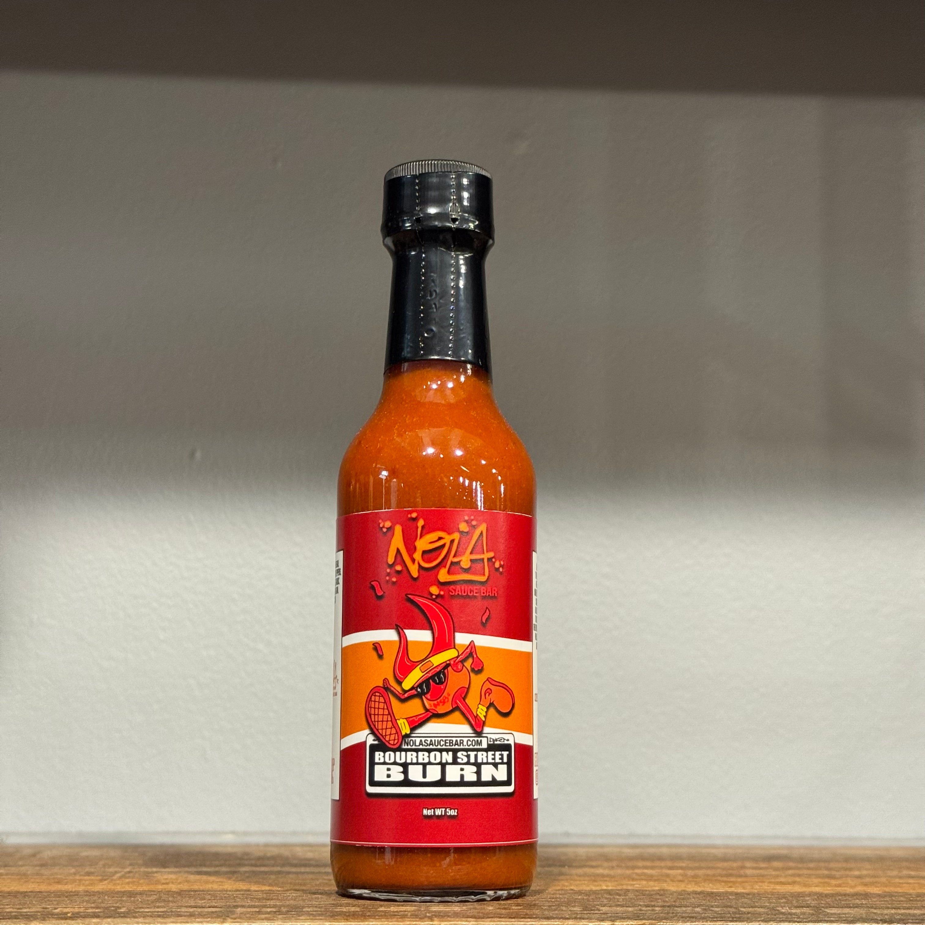 Bourbon St. Burn Hot Sauce – Nola Sauce Bar