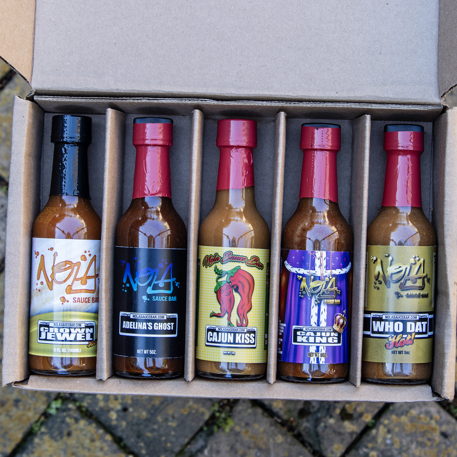 Nola Sauce Bar - New Orleans Best Sauces and Seasonings